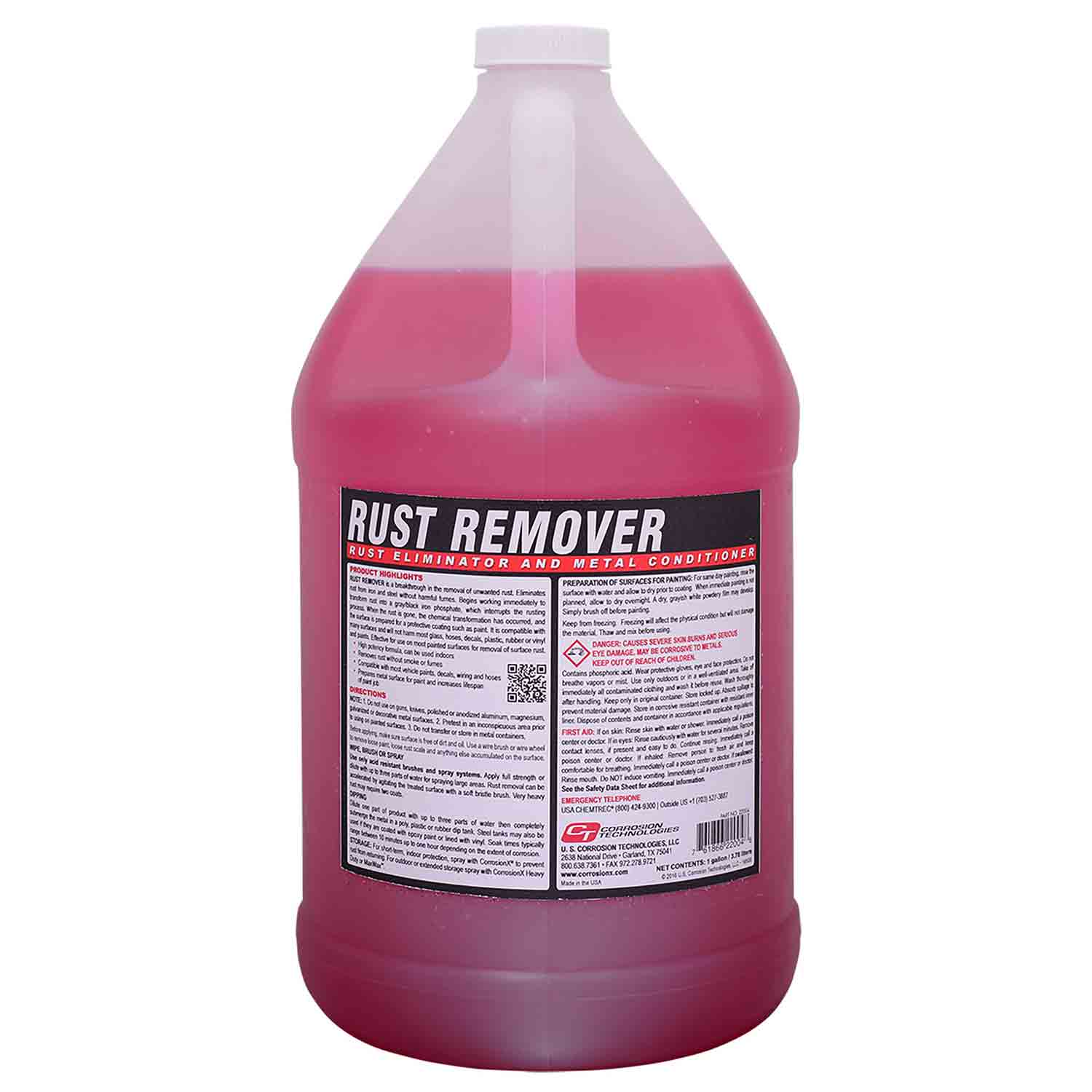 CORROSION TECHNOLOGIES Rust Remover, 1 Gallon