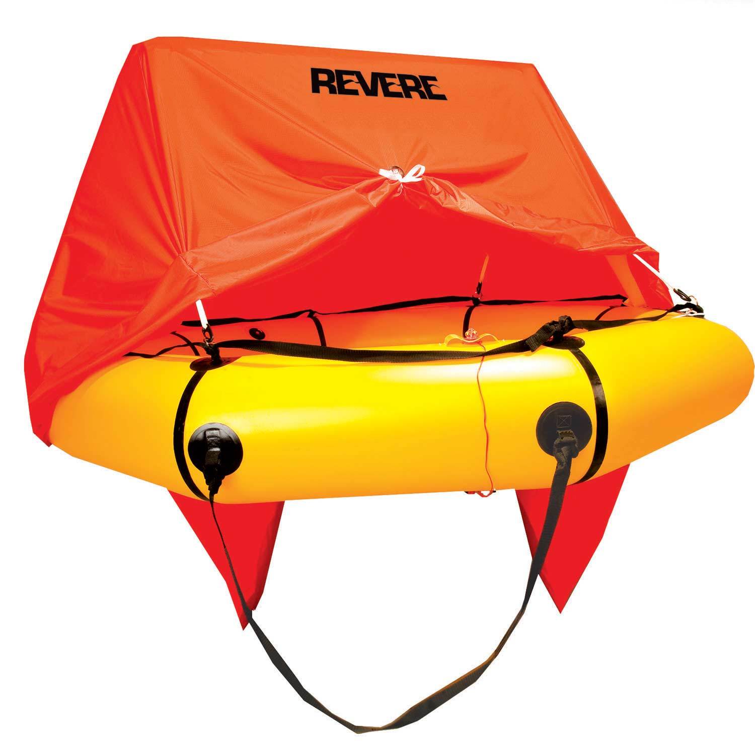 Revere Coastal Compact 6-Person Life Raft with Canopy