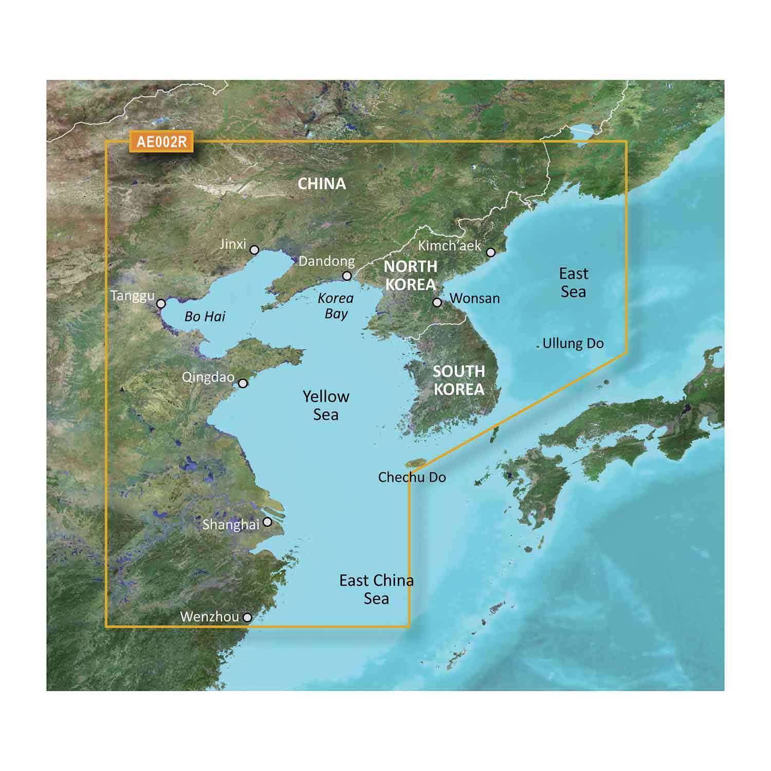 GARMIN HXAE002 Yellow Sea BlueChart g3 microSD/SD Card