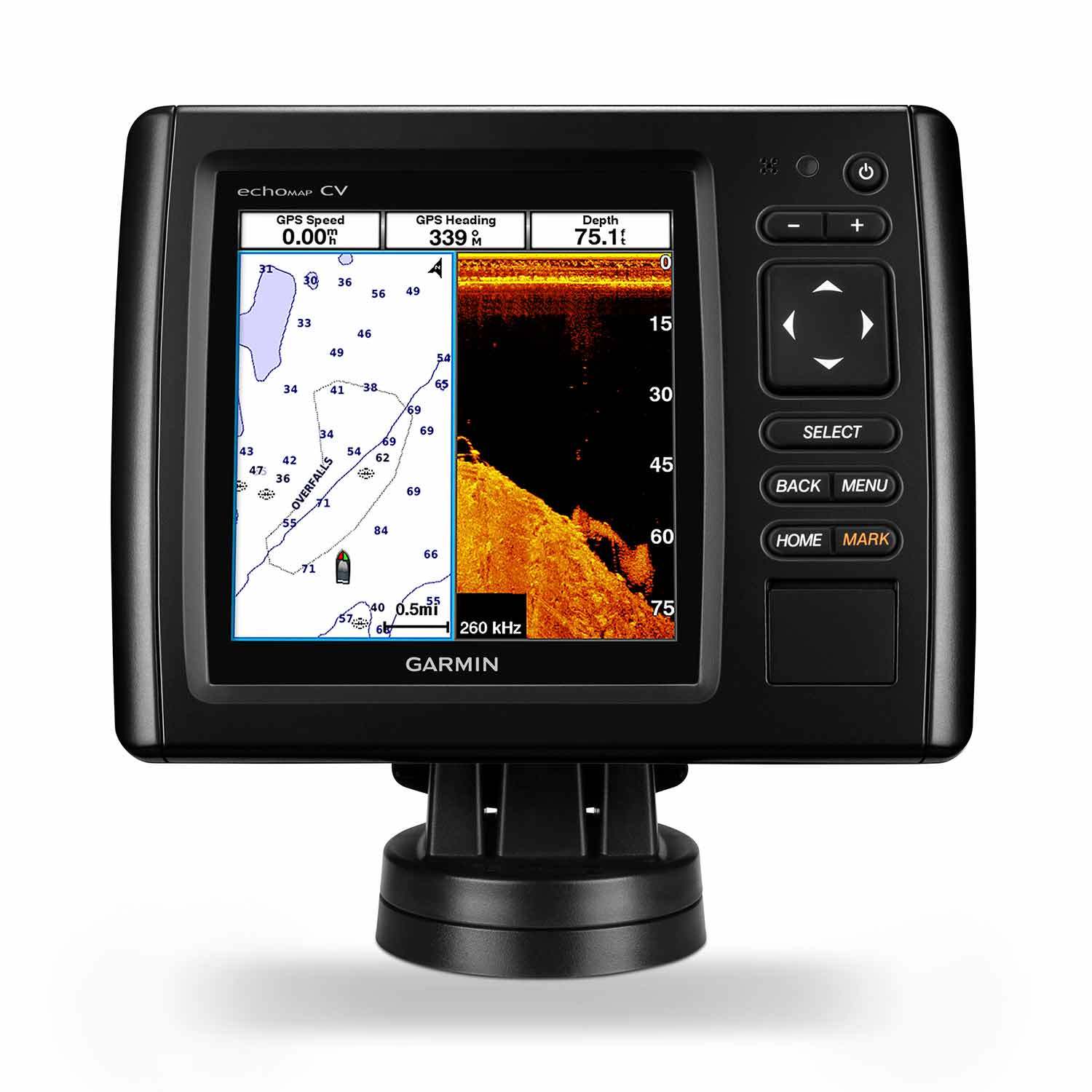 Garmin echoMAP CHIRP 54cv Fishfinder/Chartplotter Combo