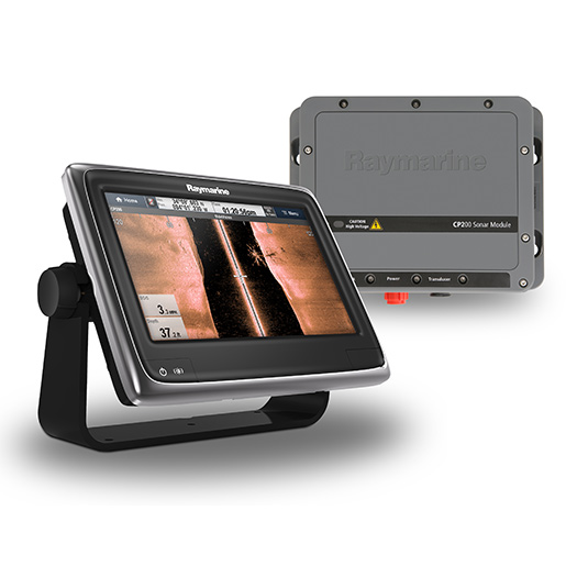 RAYMARINE CP200 CHIRP SideVision™ Sonar Module with CPT200 Transducer