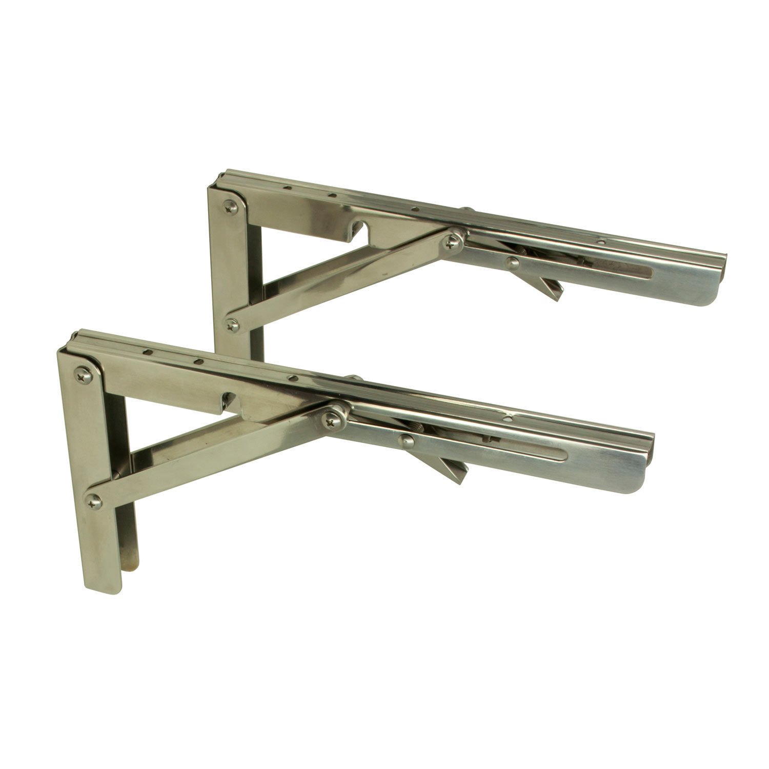 SPRINGFIELD Stainless Steel Locking Shelf Hinge