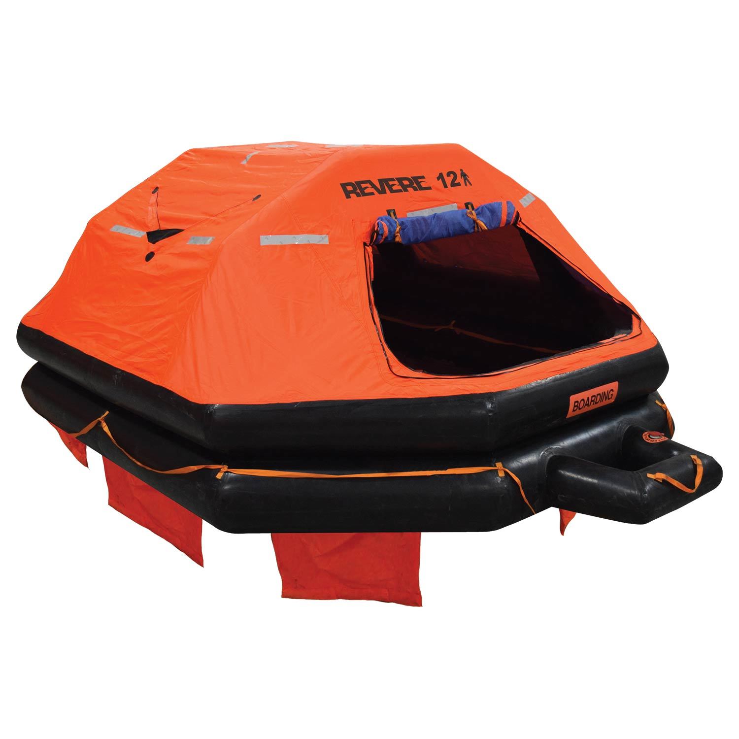 REVERE SURVIVAL USCG/SOLAS, 12-Person Life Raft, A Pack