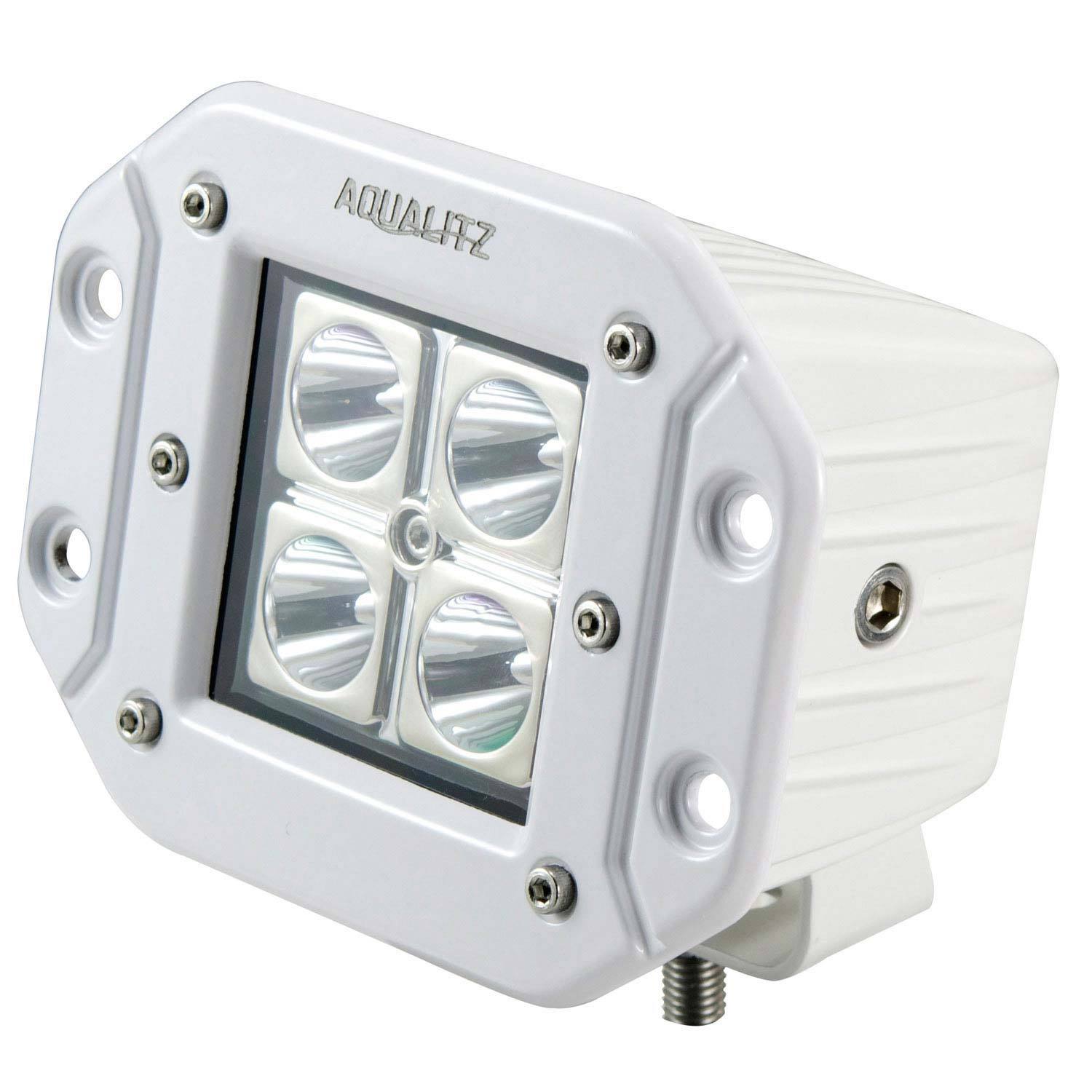 AQUALITZ QuadFire™ LED Pod Light, Flush Mount