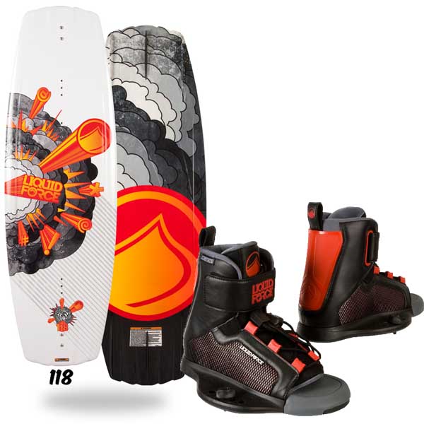 LIQUID FORCE Fury 118 Wakeboard / Fury Binding Combo