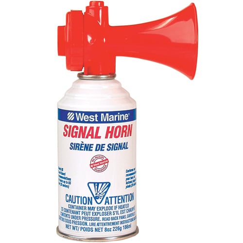 WEST MARINE Push-Button Portable Signal Horn