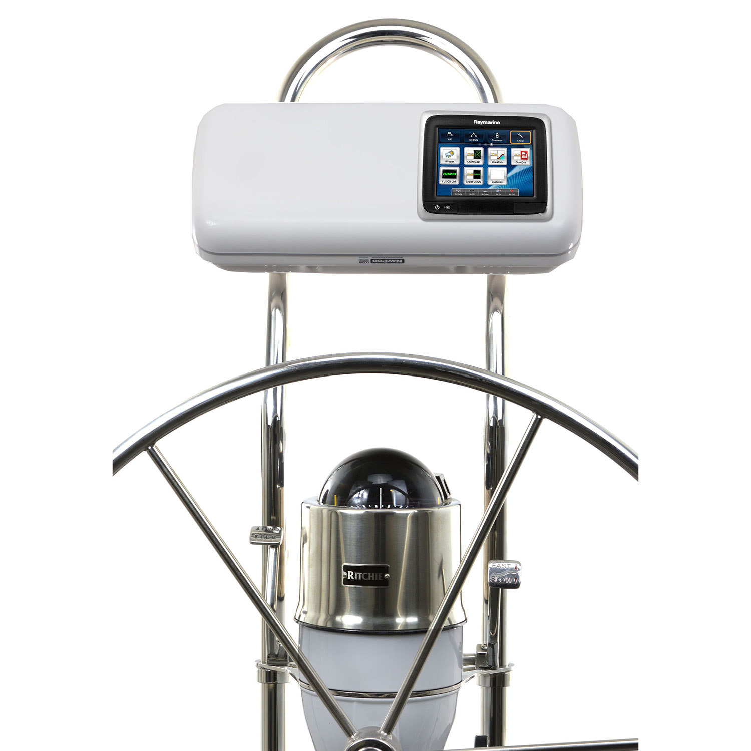 NAVPOD SystemPod Precut for Raymarine a65, a67 and a68 with Space, for ...