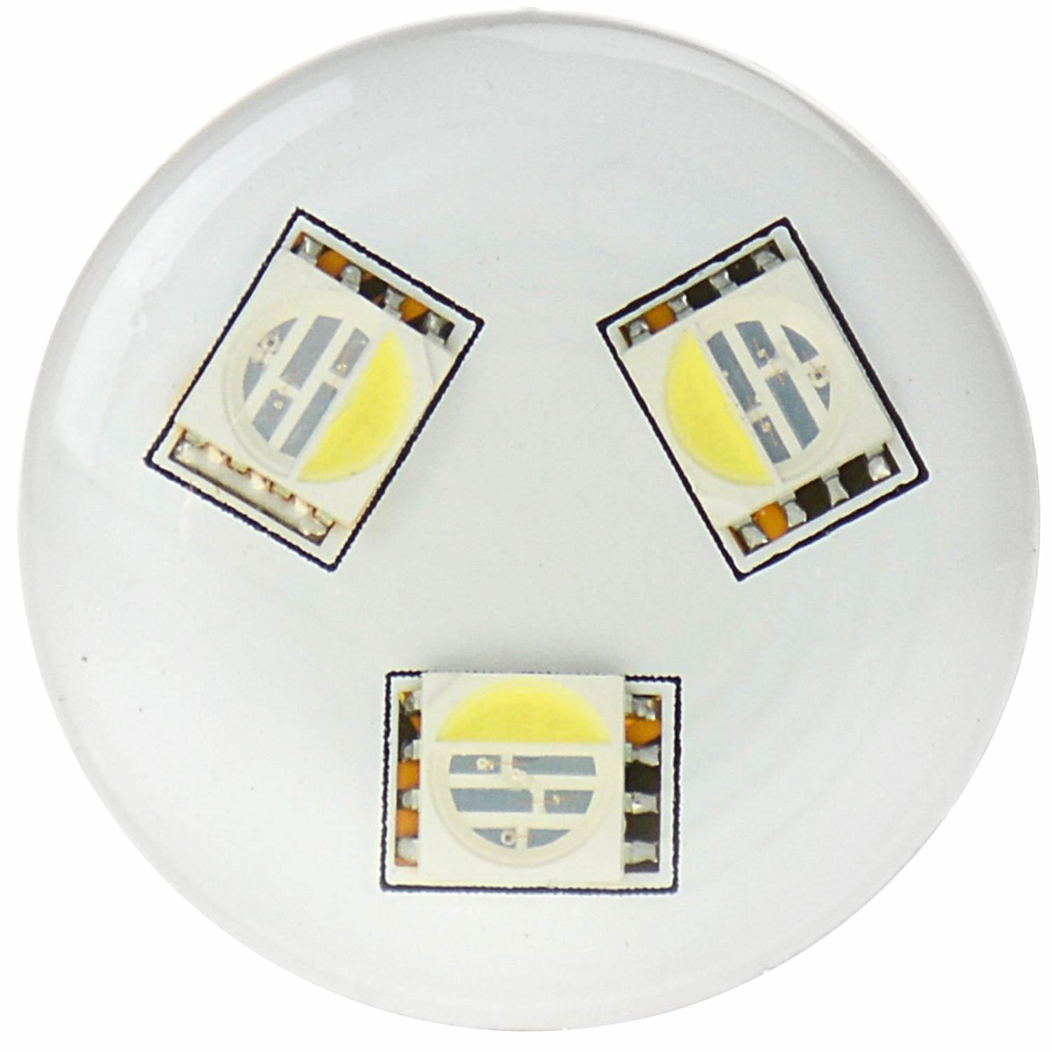 WEST MARINE Three LED Mini Stick-On Light with Self Adhesive Backing, Blue