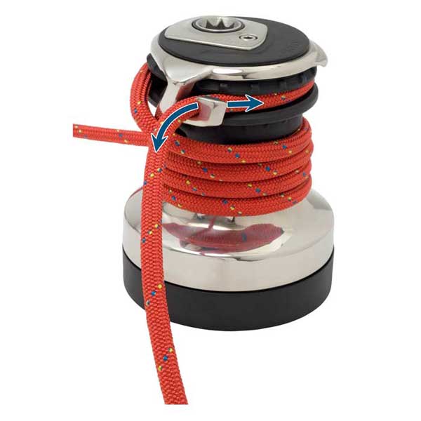 SELDEN #30 Two-Speed Stainless Steel Reversible Winch