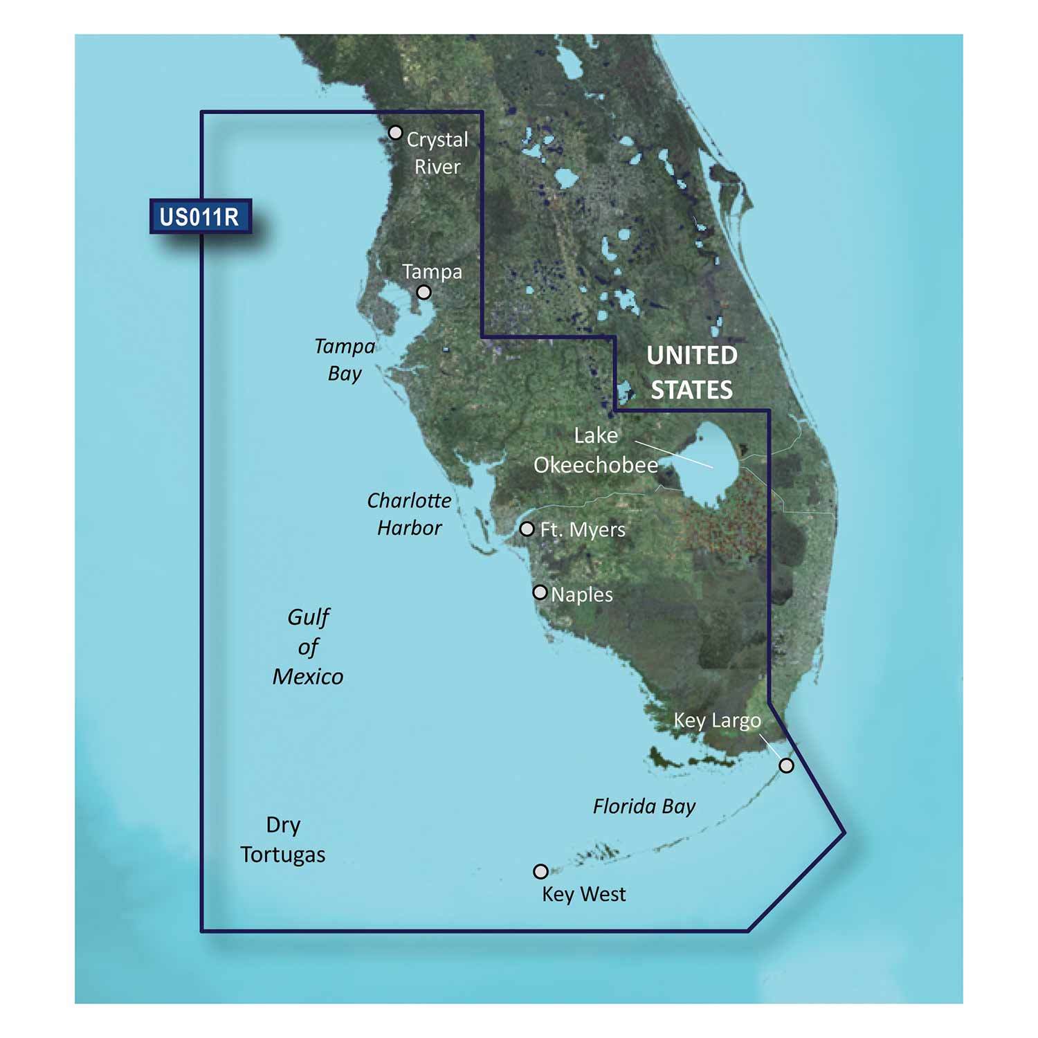 Garmin BlueChart g3 Vision HD Southwest Florida microSD Card