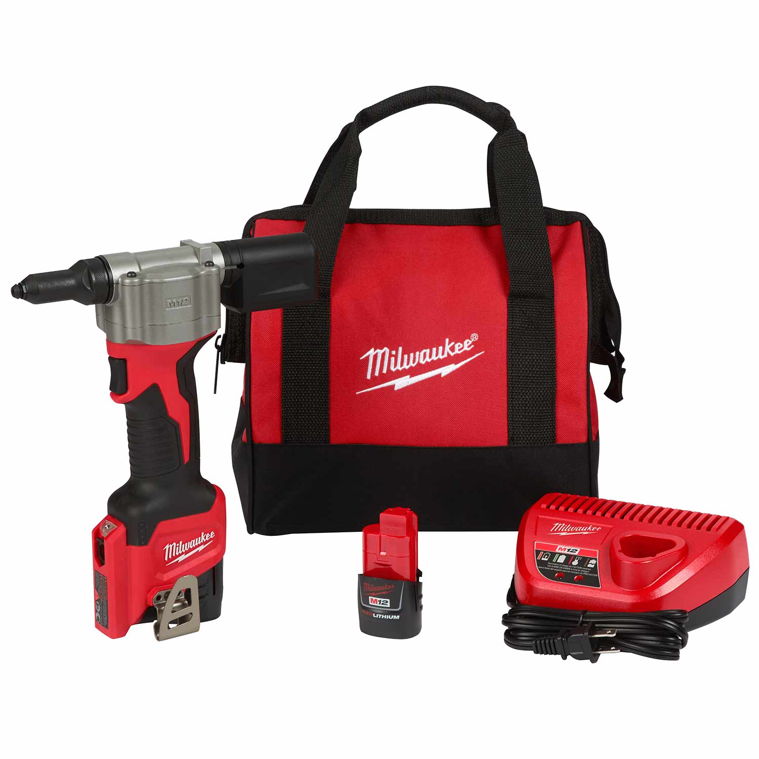 MILWAUKEE M12™ Rivet Tool Kit
