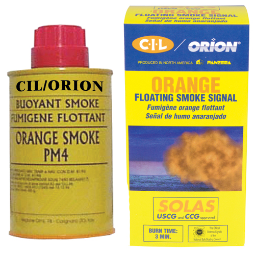 ORION Orange SOLAS Floating Smoke Signal | West Marine