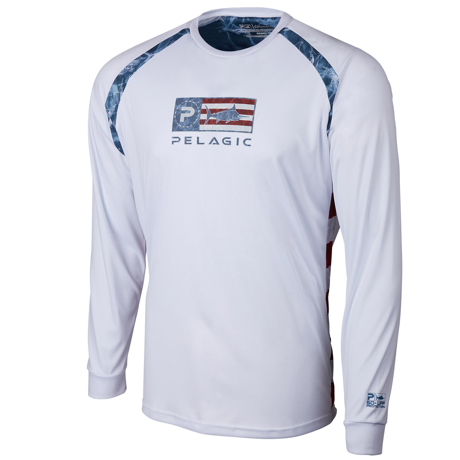 PELAGIC Men's Vaportek Americamo Tech Shirt | West Marine