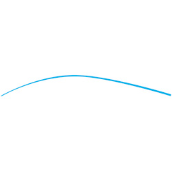 BAINBRIDGE 1 1/4" X 43 1/4" Tapered Fiberglass Yacht Aquabatten with ...