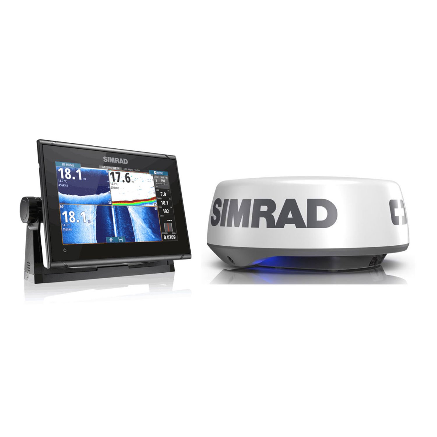 SIMRAD GO9 XSE MFD + Radar & Charts Bundle