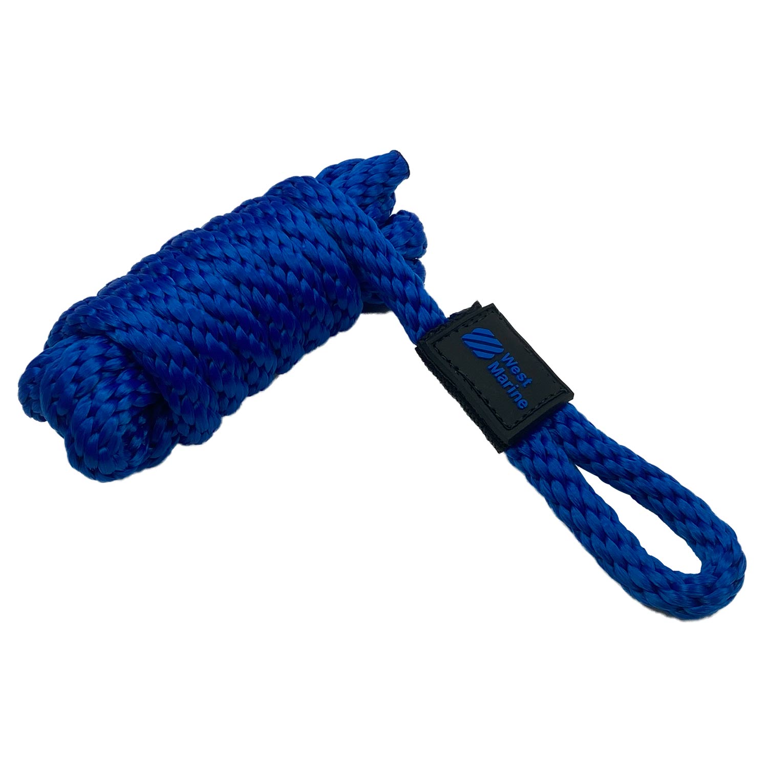 West Marine 3/8″ × 6′ Solid Braid Fender Whips Blue (2-Pack)