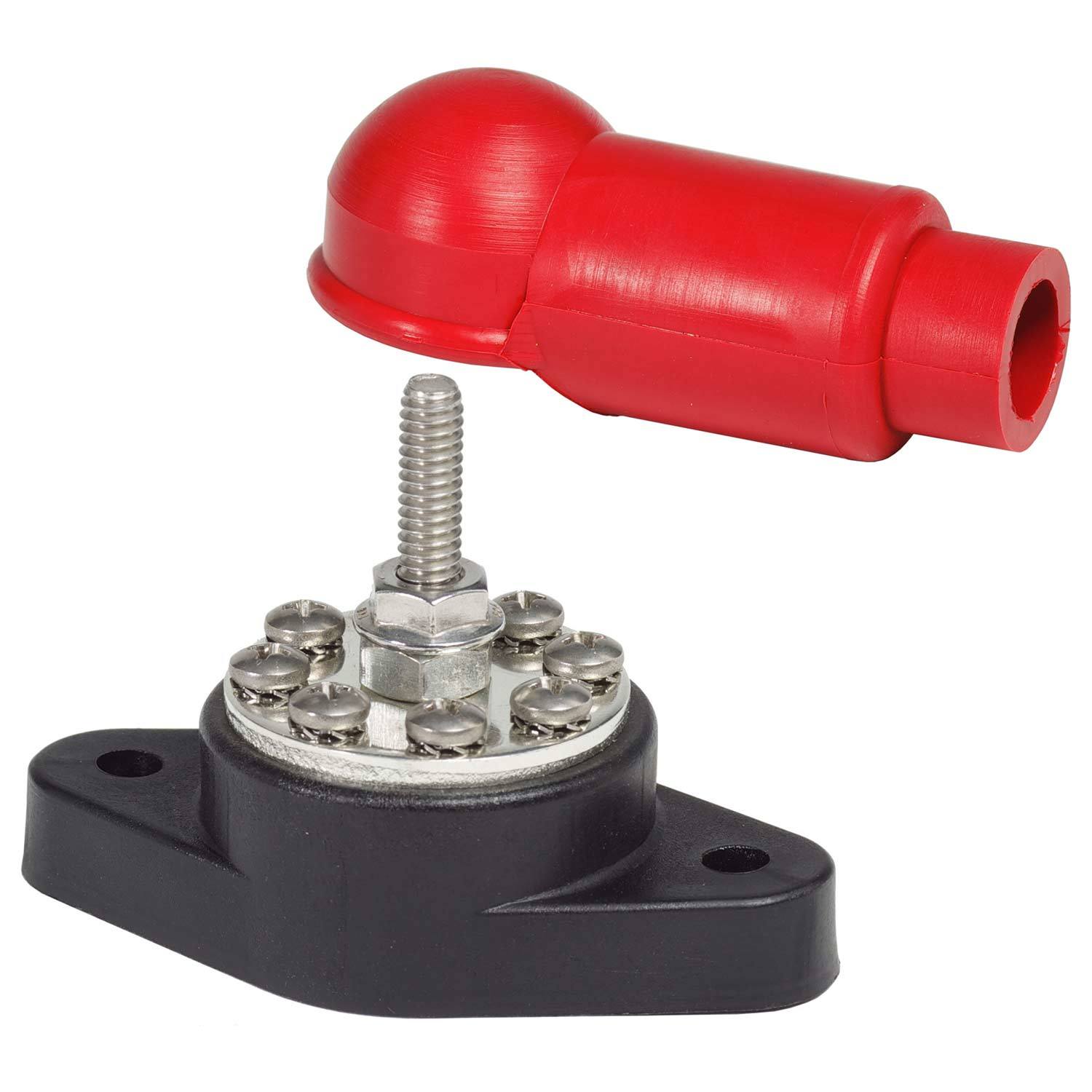 BLUE SEA SYSTEMS PowerPost Plus Cable Connector, 1/4" Stud