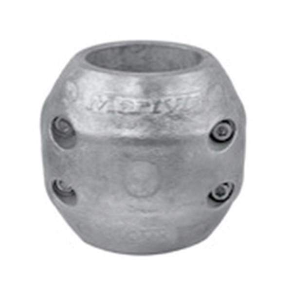 MARTYR Streamlined Zinc Prop Nut Shaft Anode, 4.72" ID, 7.09" OD, 6.3" H