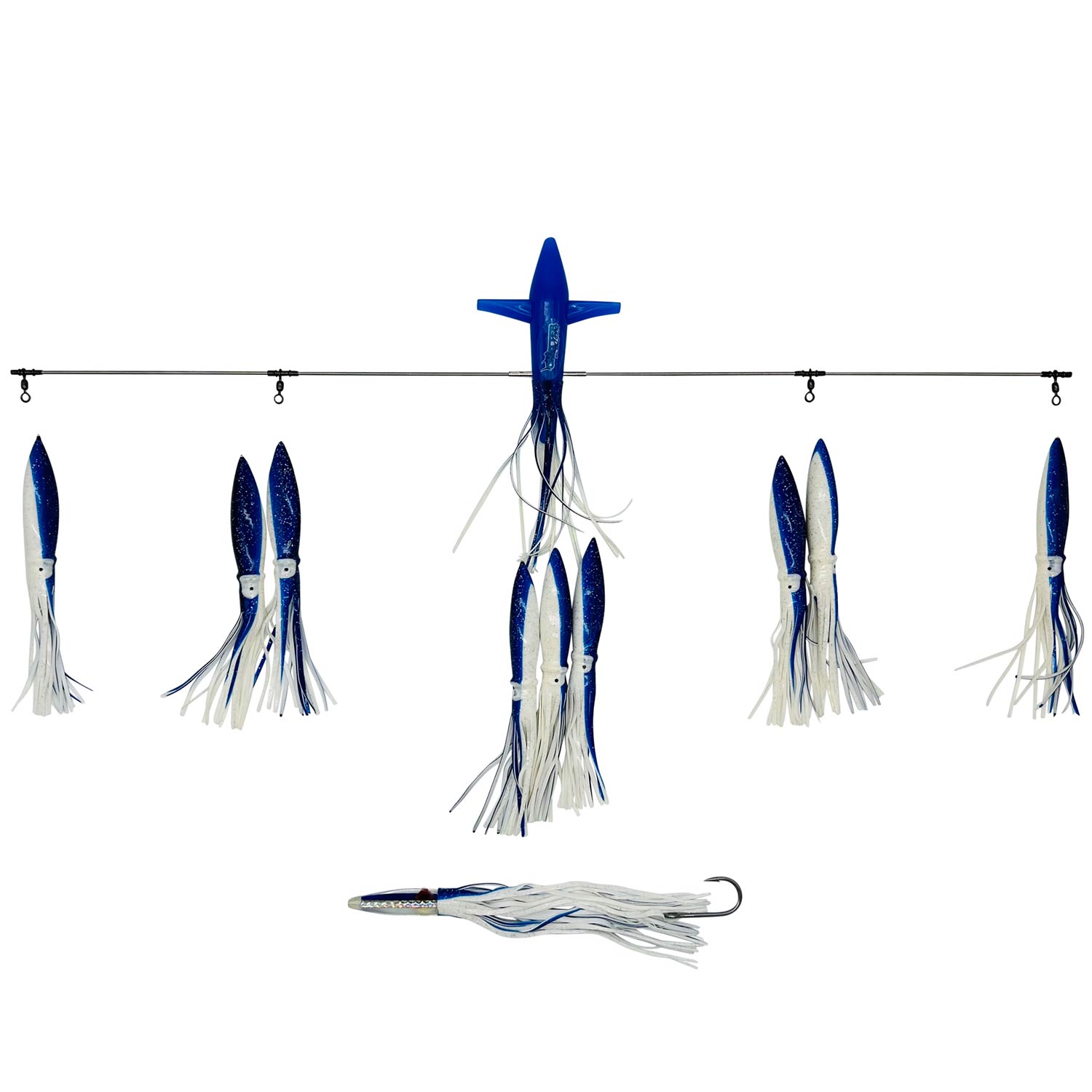 CHATTER LURES 36" Splash Bar 9" Bulb Squid