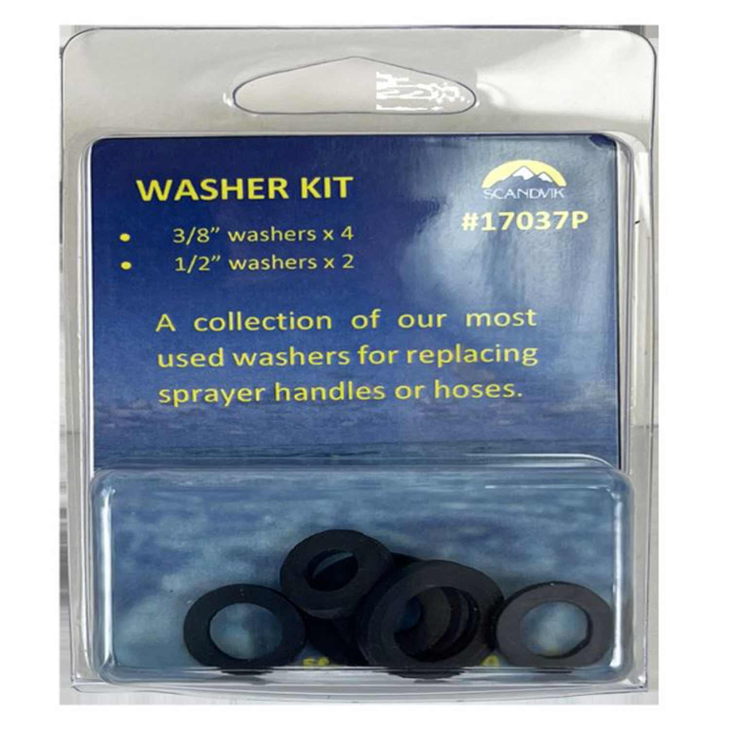 SCANDVIK Washer Kit 3/8"and 1/2"