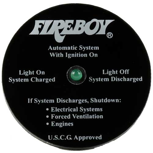FIREBOY-XINTEX Status Indicator Light with Panel
