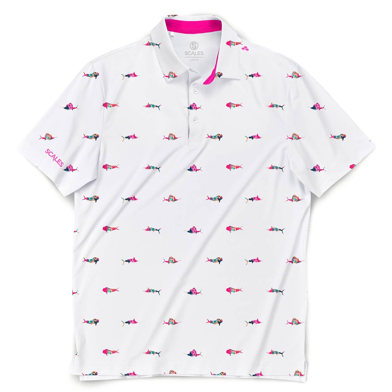 Men's Trippy Fish Polo | West Marine