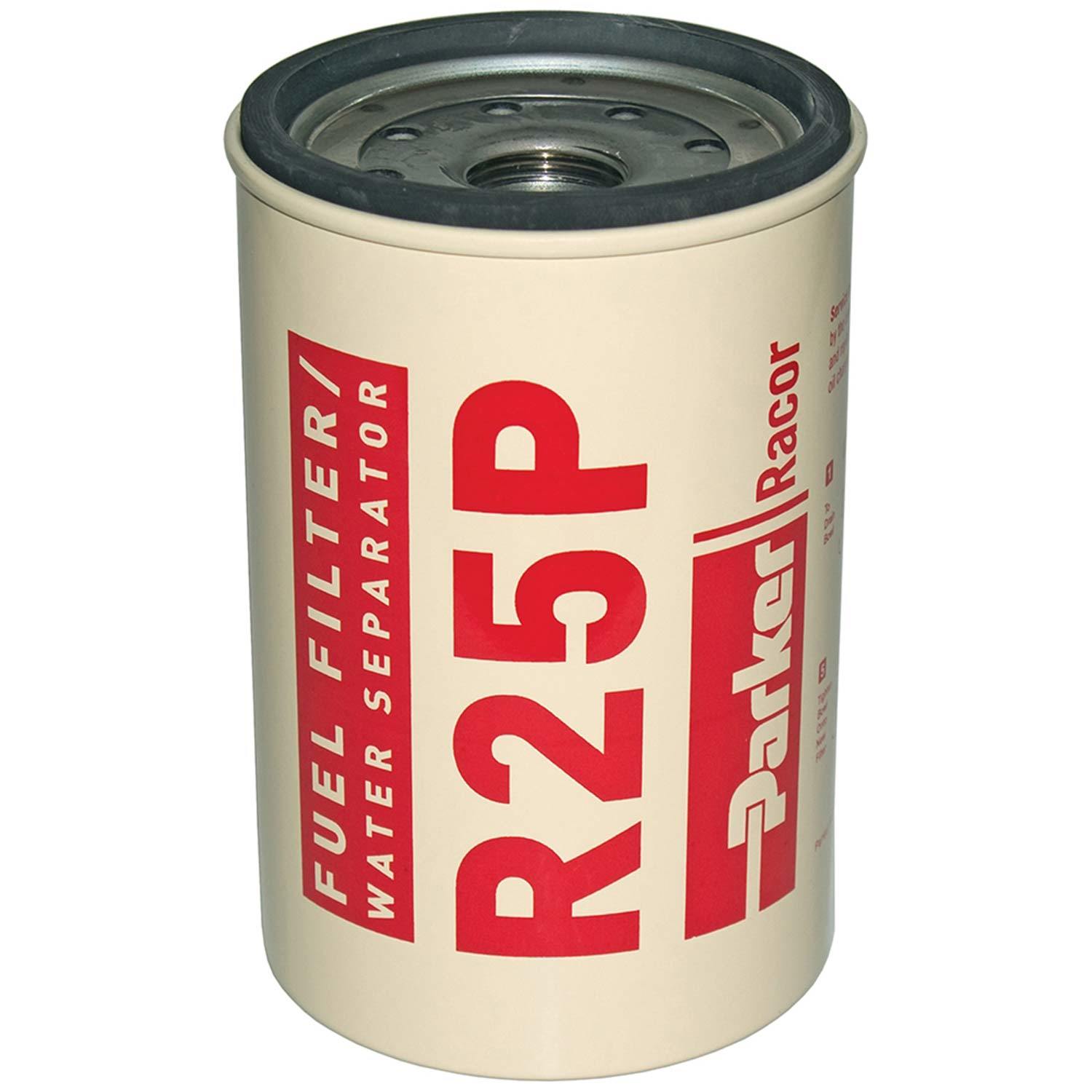 RACOR R25P Spin-On Fuel Filter/Water Separator For Series 245R, 30 Micron