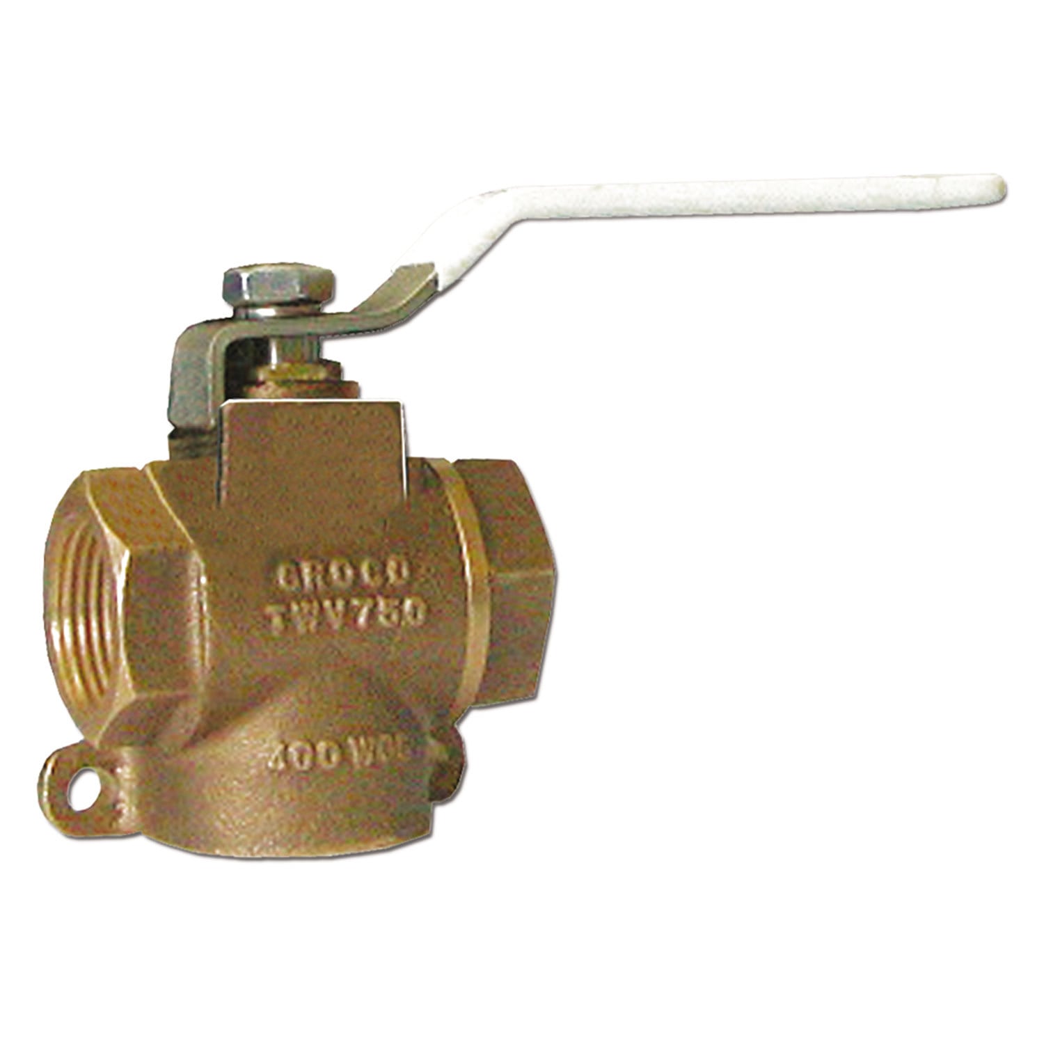 GROCO 3-Way Bronze Ball Valves