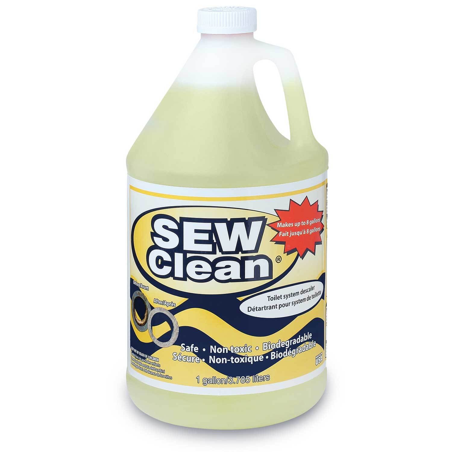 TRAC Sew Clean® Black Water Systems Cleaner, Gallon