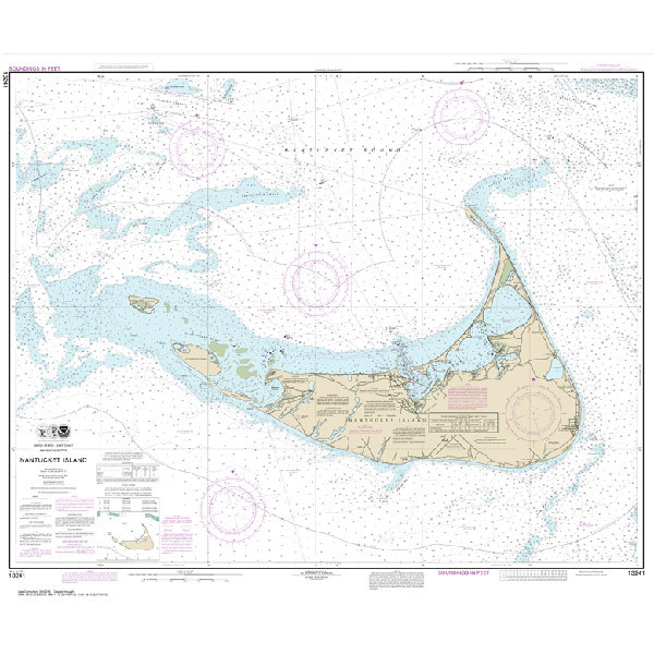 MAPTECH #13241 Nantucket Island