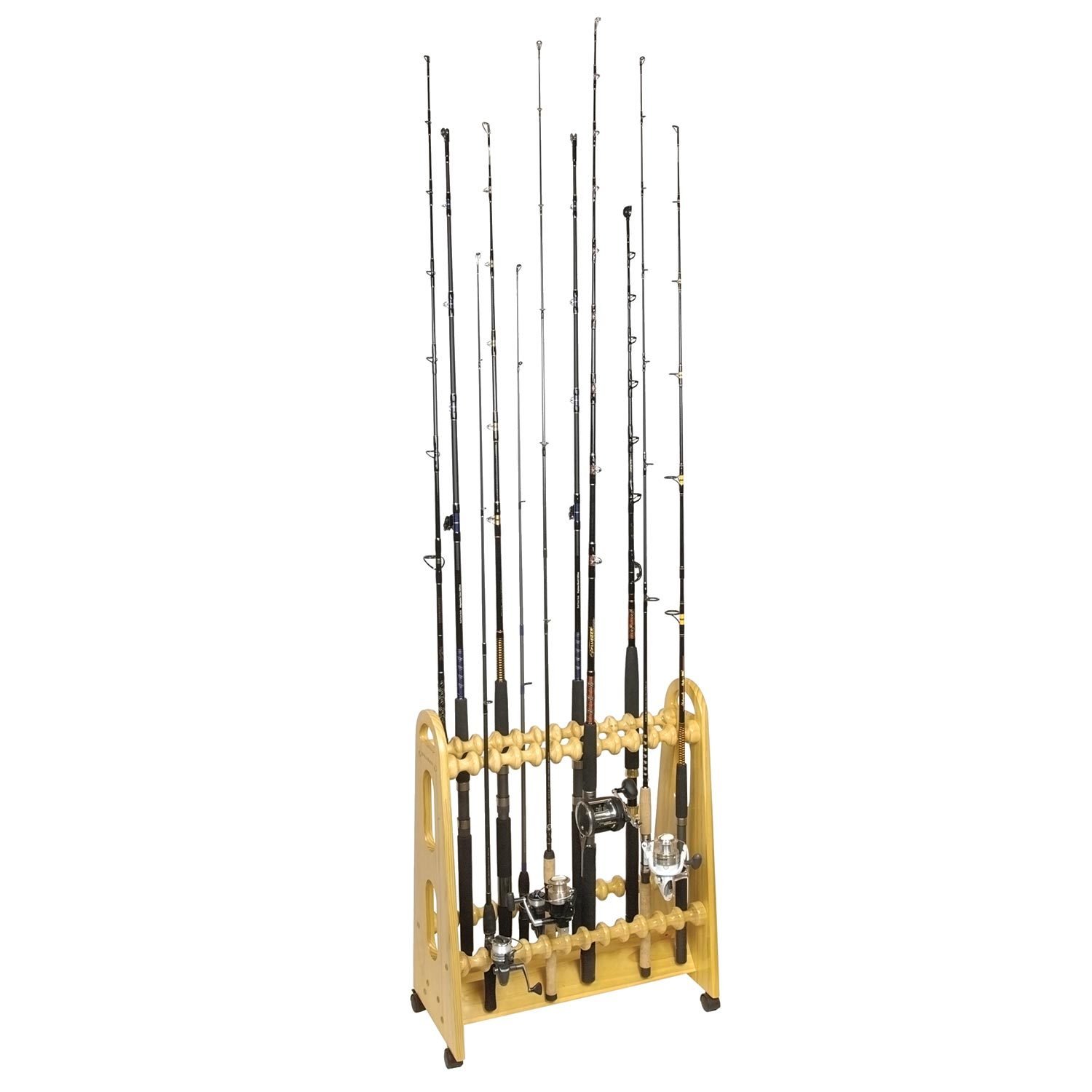 WEST MARINE Premium Rolling Rod Rack