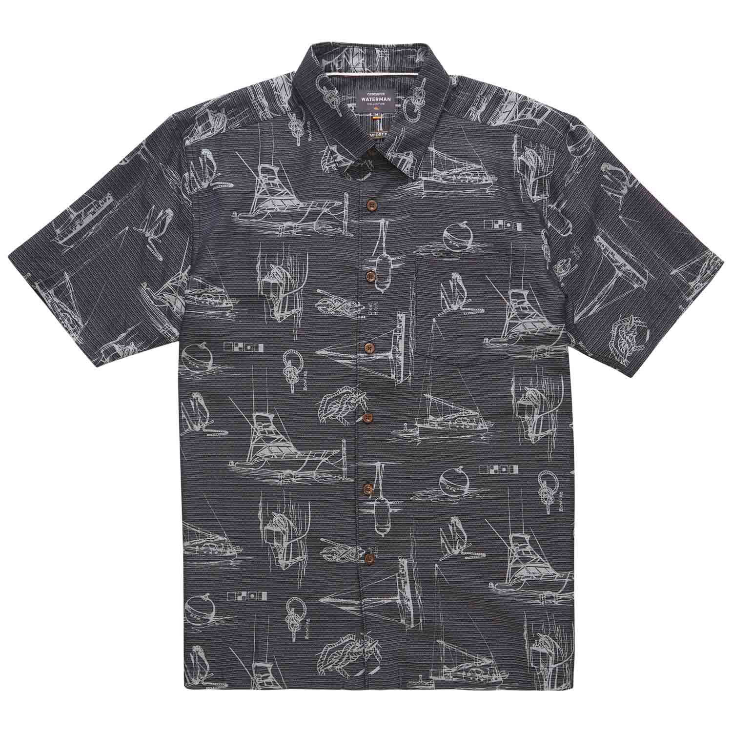 QUIKSILVER WATERMAN Men's The Harbour Shirt