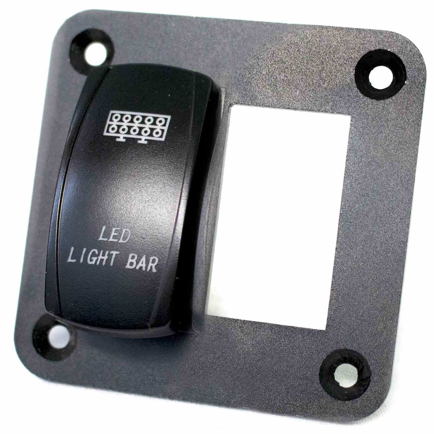MARINE SPORT LIGHTING Rocker Switch Panel, 2 Hole