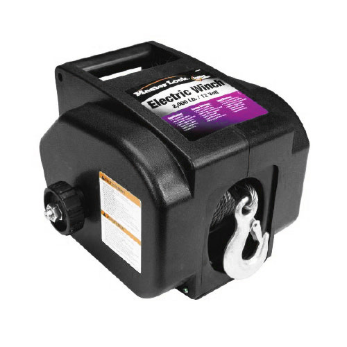 MASTER LOCK 12V DC 2,000lb Trailer Winch