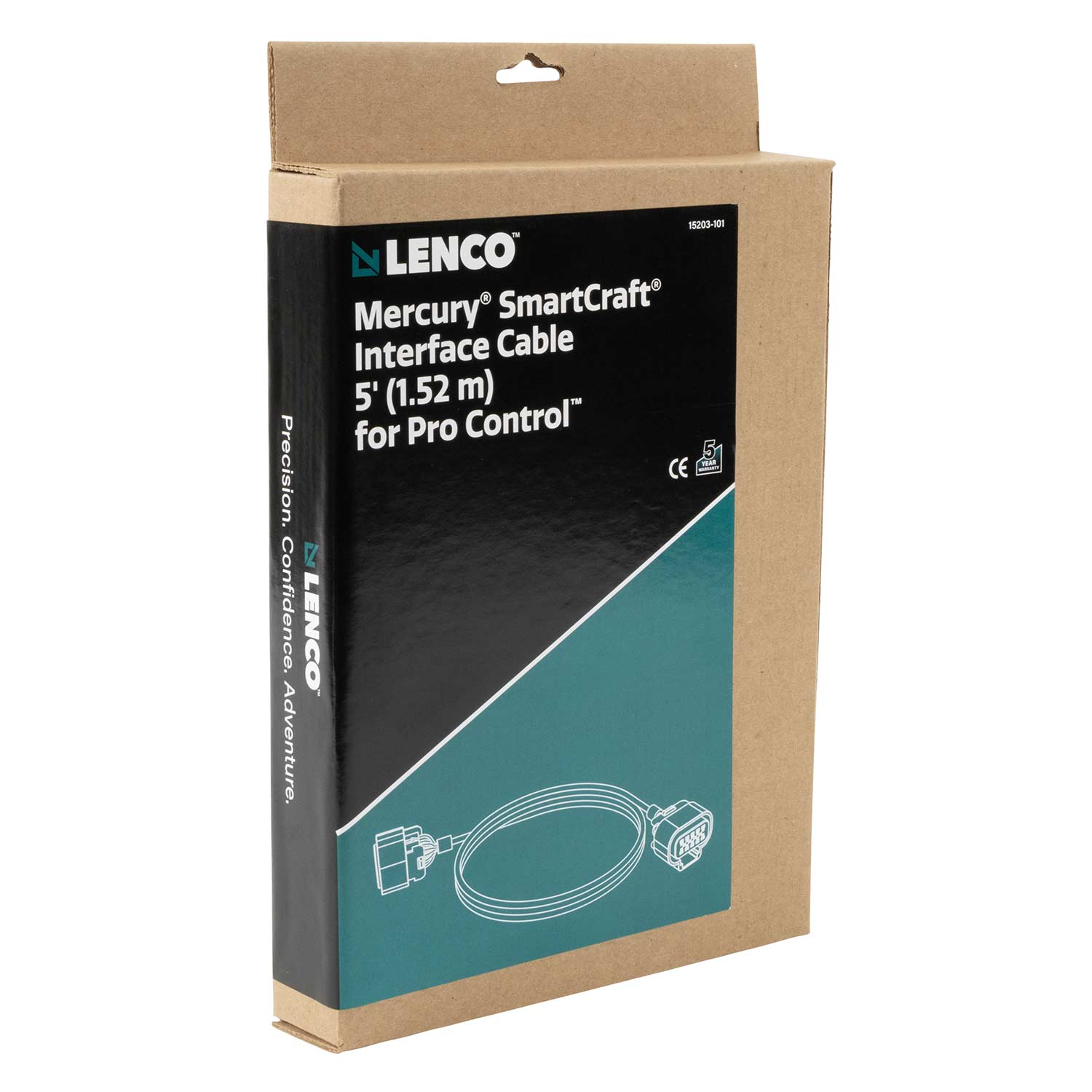 LENCO MARINE 60" Cable Assembly Freeride Light Duty Junction (SmartCraft)
