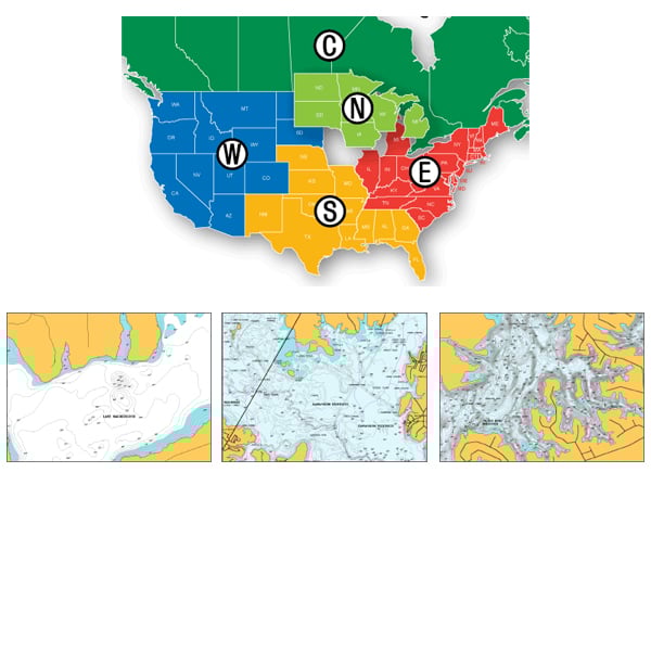 NAVIONICS Hotmaps Premium South US, Micro SD