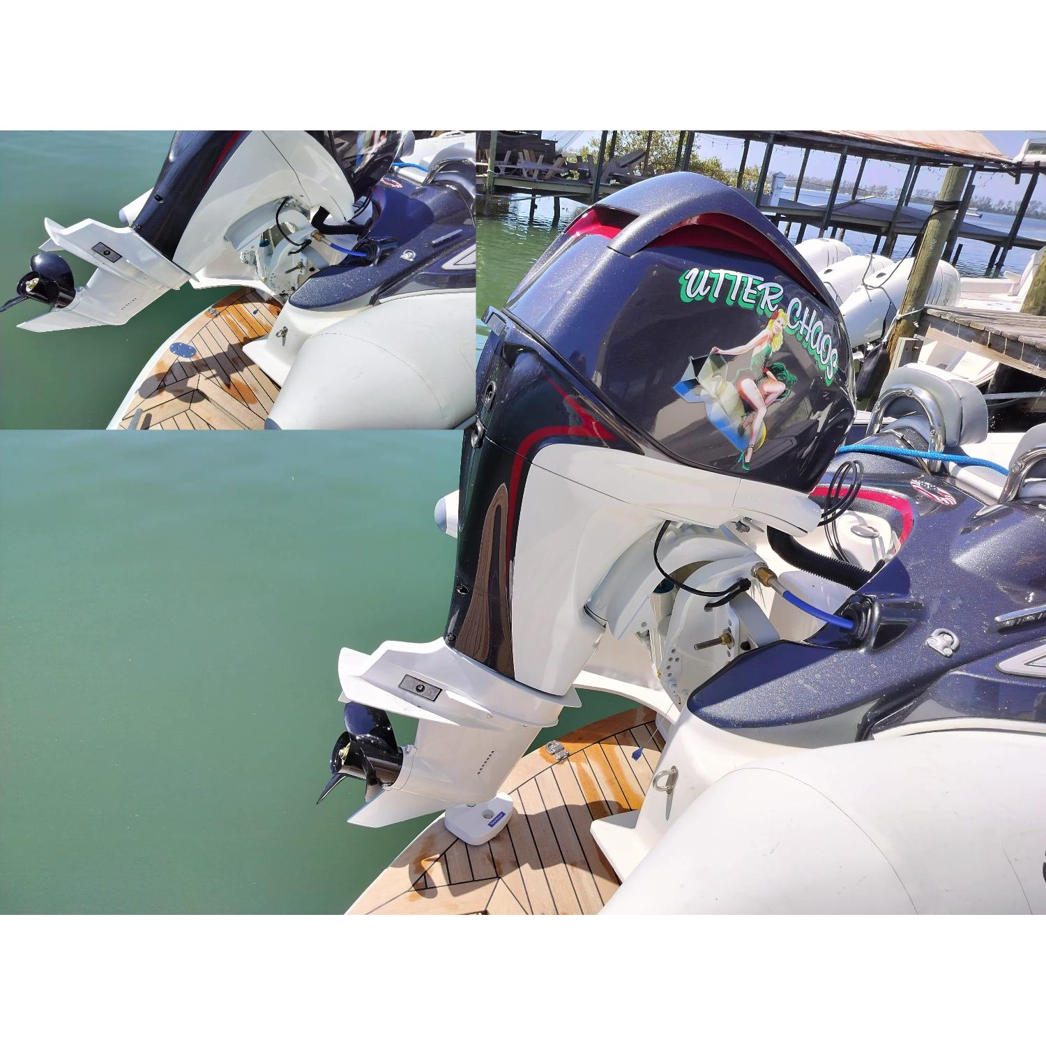 VERSACHOCK Removable Outboard Skeg Rest Plate