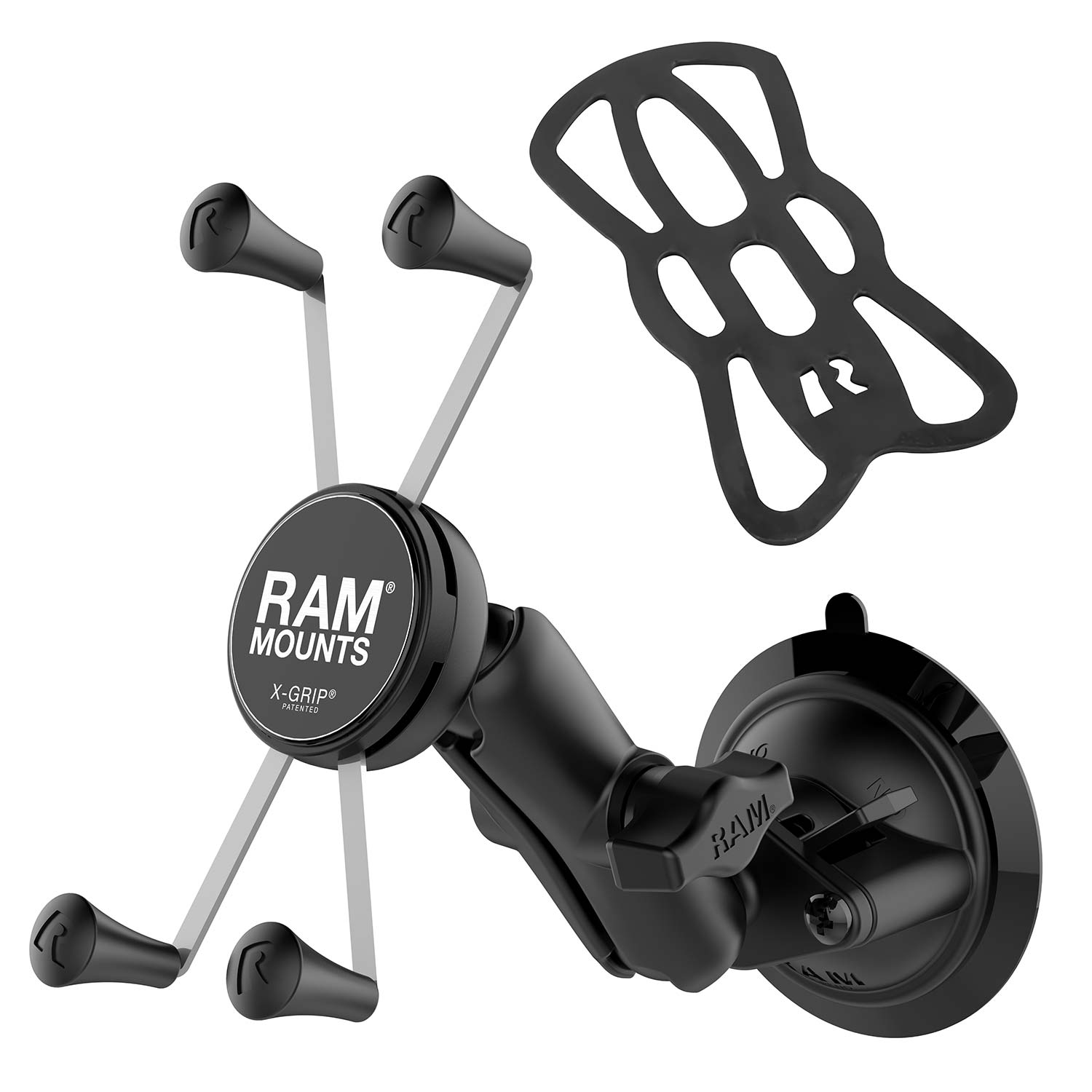 RAM Mounts X-Grip Large Phone Mount | Twist-Lock Suction Cup