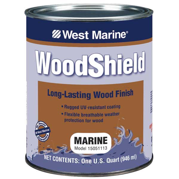 WEST MARINE WoodShield, Marine, 90sq.ft./qt.
