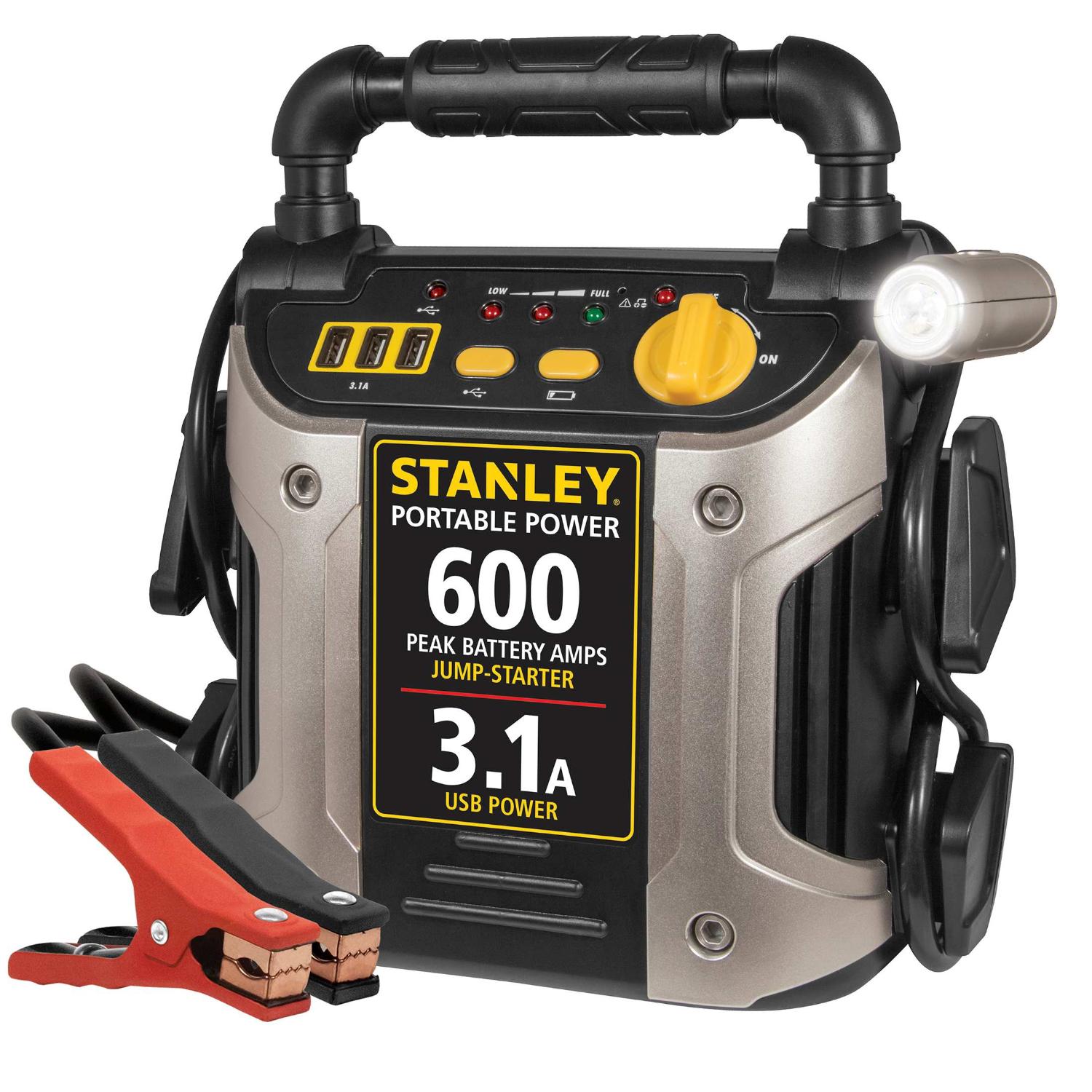 STANLEY TOOLS 600 Peak Amp Battery Booster