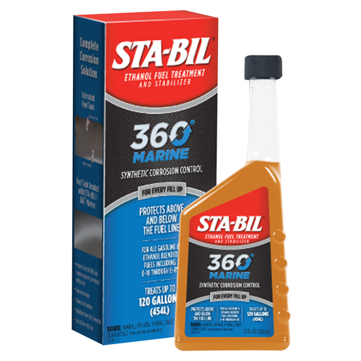 STA-BIL 360° Marine Ethanol Fuel Treatment and Stabilizer, 12 oz.