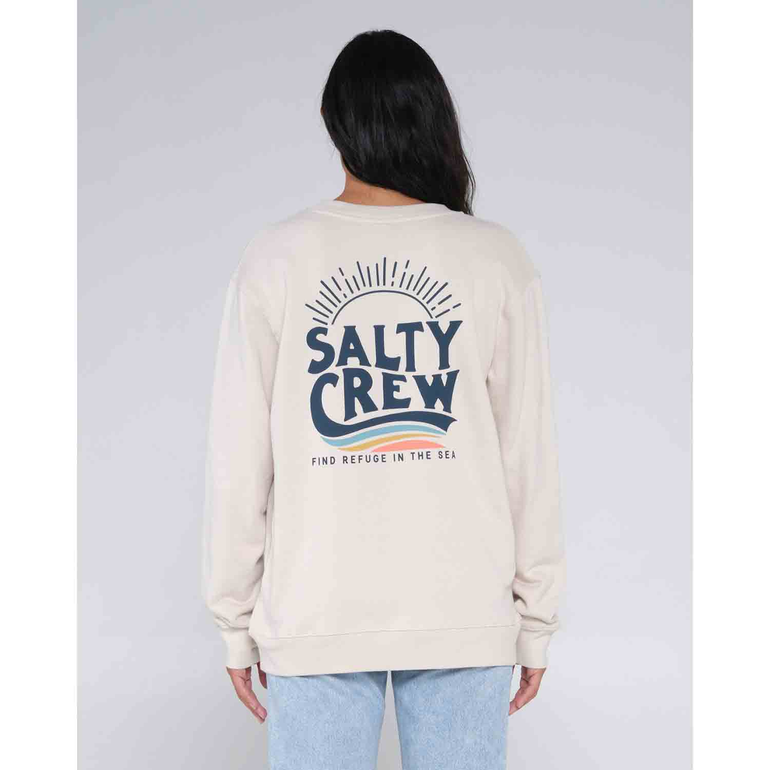 SALTY CREW Women's The Wave Crew Sweater