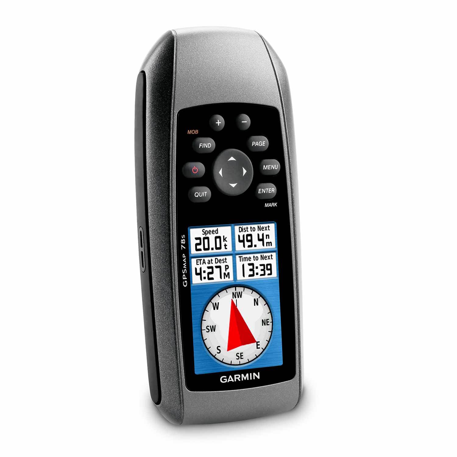Garmin GPSMAP 78s Marine Handheld GPS w/ Compass, Basemap