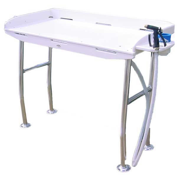 DEEP BLUE MARINE PRODUCTS Dockside Filet Table with Aluminum Legs