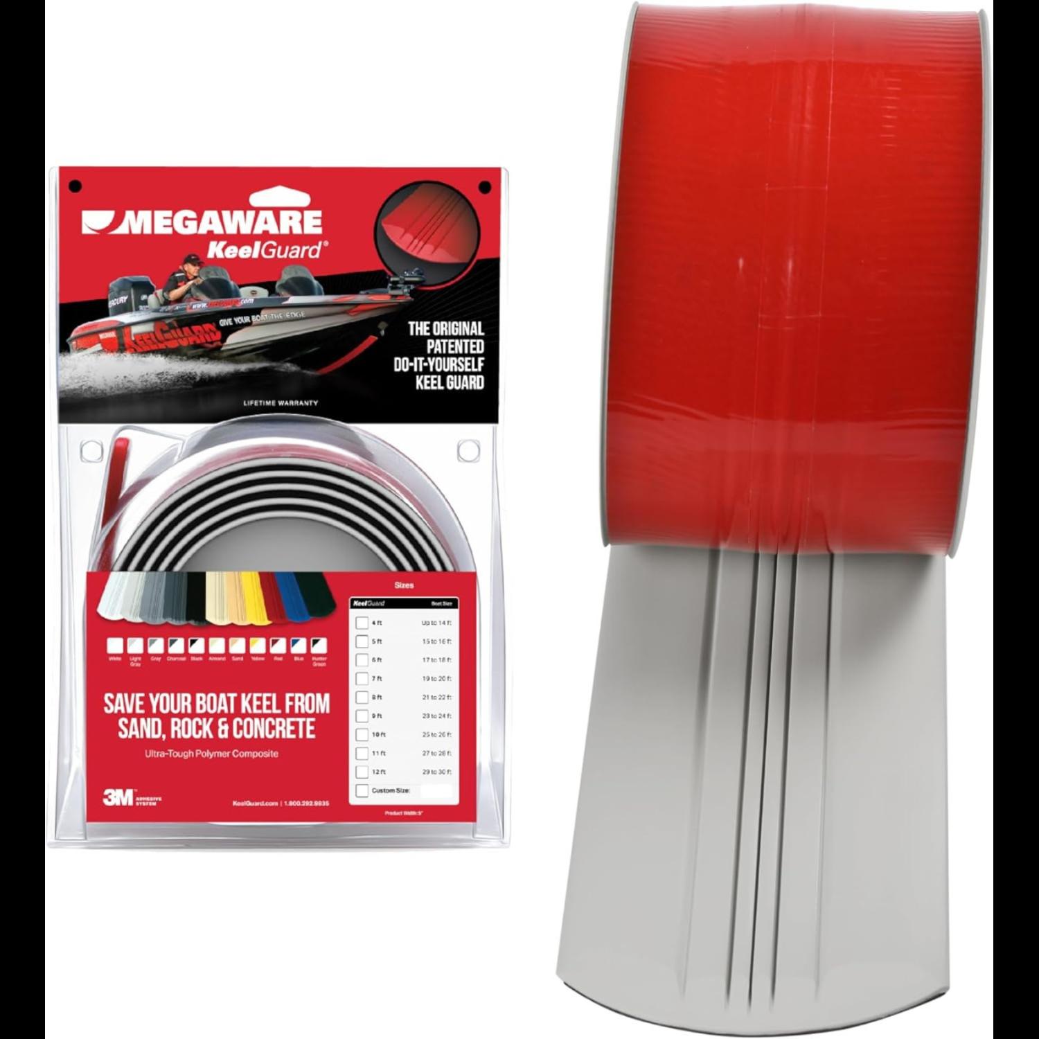 MEGAWARE KEELGUARD Megaware KeelGuard 6' Lt Gray