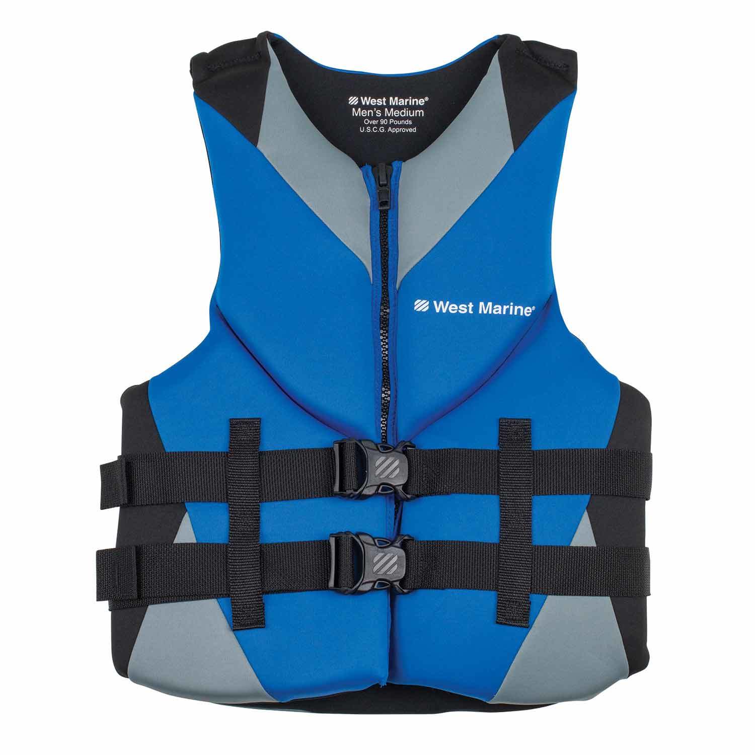 WEST MARINE Men's Neo Deluxe Water Sports Life Jacket, 2X-Large