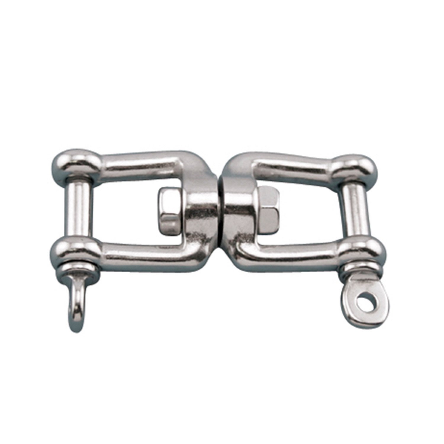 SUNCOR 3/8" Stainless Steel Double Jaw Swivel