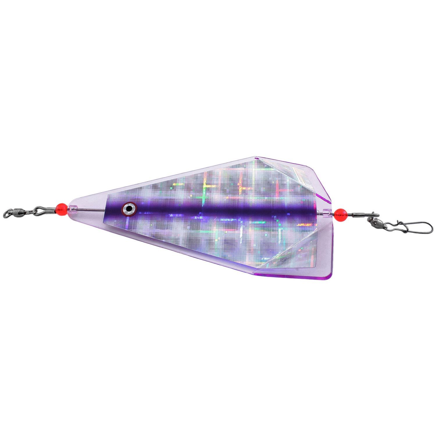 GIBBS Inline Flasher, 8", UV Purple Haze Stripe