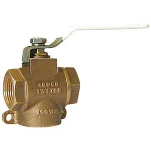APOLLO VALVES Three-Way Bronze Diverter Valves