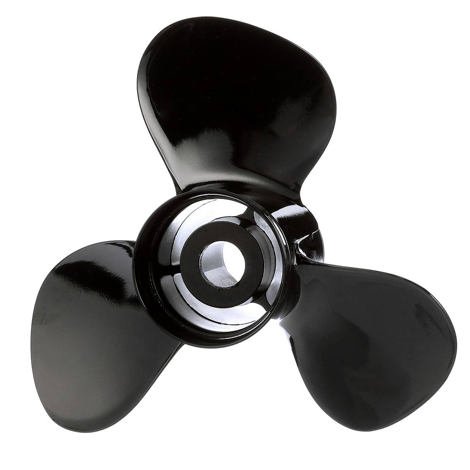 Quicksilver Black Diamond 15 x 17 3‑Blade Aluminum Prop RH